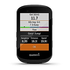 Garmin Edge 530 (Sensor Bundle) GPS Bike Computer with HRM, Speed/Cadence Sensors, Silicone Case (Black) & Tempered Glass | Cycle Maps, VO2 Max, Popularity Routing | Cycling Computer | 010-02060-10