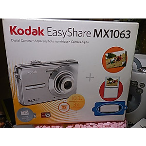Kodak EasyShare MX1063 10.3MP 3X Optical/5x Digital Zoom HD Camera (Silver)