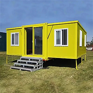 Quick Installation 20ft 40ft Folding Prefab Container Houses Foldable Container Prefab Homes Office Prefab Container Homes