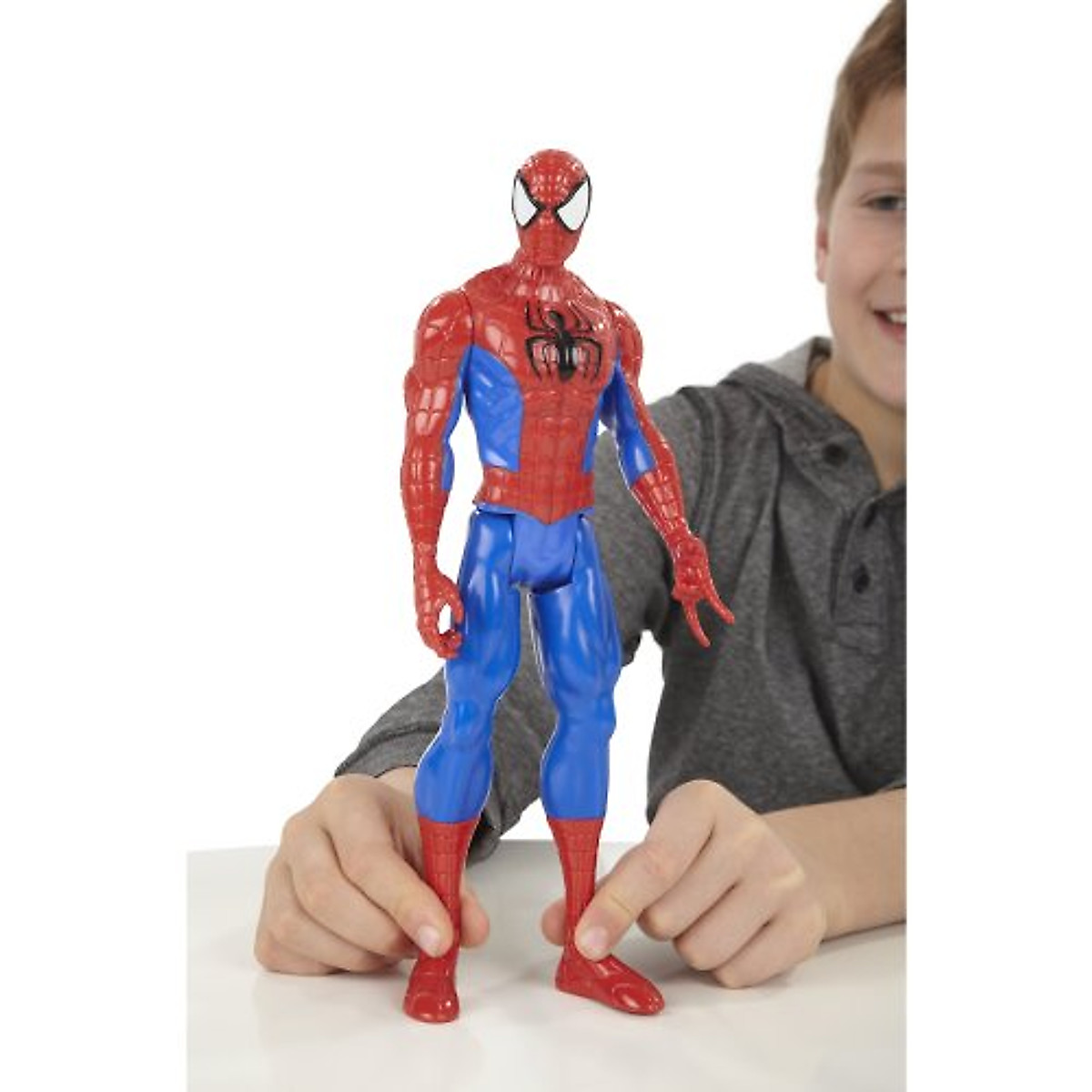 Hasbro Marvel Ultimate Spider-man Titan Hero Series Spider-man Figure, 12-Inch