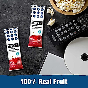 That's it Fruit Bars Snack Gift Box { 20 Pack }100% All Natural, Gluten-Free, Vegan, Low Carb Snacks - Healthy Fruit Snacks Bulk Variety Pack(Strawberry, Mango, Blueberries, Cherries & Fig Bars)