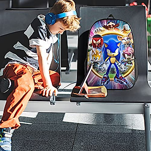 Boys and Girls Cartoon Backpack 3d Printing Anime Sports Backpacks Travel Bag Portable Large Capacity Packsack For Youth Teen