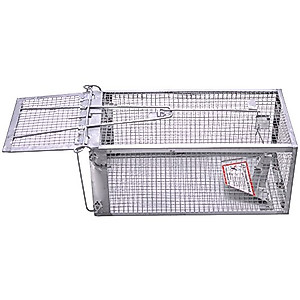 MATATA Humane Mouse Trap Live Animal Cage Trap for Rats Mice Gopher Rodents Chipmunks and Similar Sized Pests