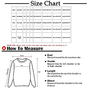 GOFLIC Lightweight Sweatshirts for Women,Teen Girl Cute Cow Sweater Long Sleeve Hoodies Patchwork Drawstring Pullover Tops