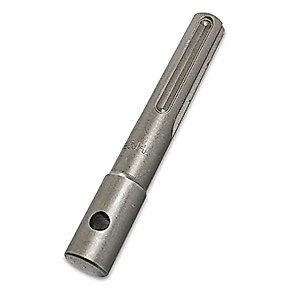 WERHE Profi Adapter for Earth Drill suitable for SDS Max Drilling Machine - For auger drill and SDS impact hammer Drill machine - Soil Drill Adapter for drills with Ø 1,6" 2,4" 3,15" 3,9" 4,7" 5,9"