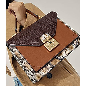 ALDO Women's Clairlea Top Handle Bag, Other Brown