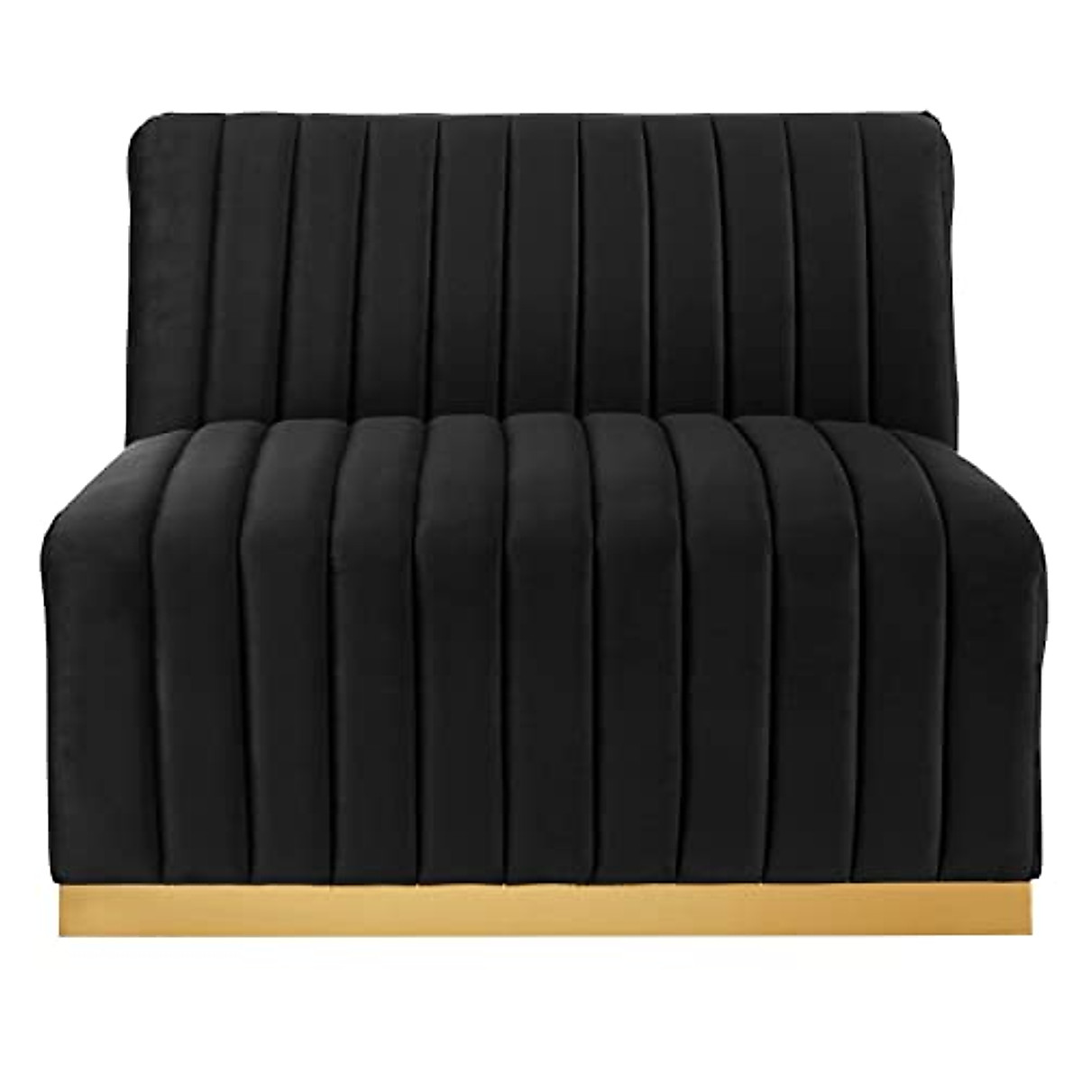 Modway Conjure Sectional, Gold Black