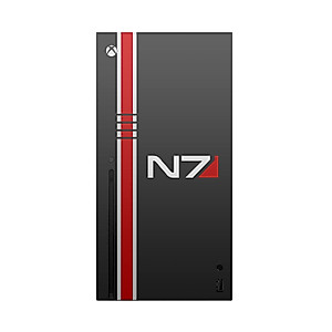 Head Case Designs Officially Licensed EA Bioware Mass Effect N7 Logo Legendary Graphics Vinyl Sticker Gaming Skin Decal Cover Compatible With Xbox Series X Console and Controller Bundle