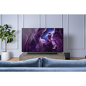 Sony A8H 55-inch TV: BRAVIA OLED 4K Ultra HD Smart TV with HDR and Alexa Compatibility - 2020 Model