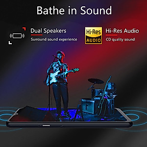 TCL 20 SE Android 11 Smartphone Unlocked Cell Phone 6.82” HD+ Display 4GB+128GB 5000mAh 48MP Quad Camera Dual Speakers Octa-Core US Verison 4G Compatible for AT&T T-Mobile (Nuit Black)