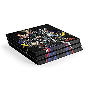 Skinit Decal Gaming Skin Compatible with PS4 Pro Console - Officially Licensed Funimation My Hero Academia Main Poster Design