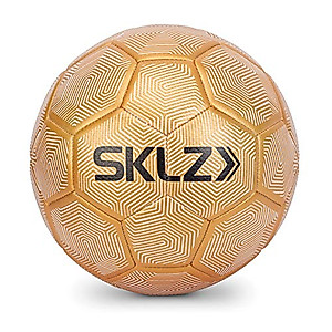 SKLZ Golden Touch Weighted Soccer Technique Training Ball, Size 5