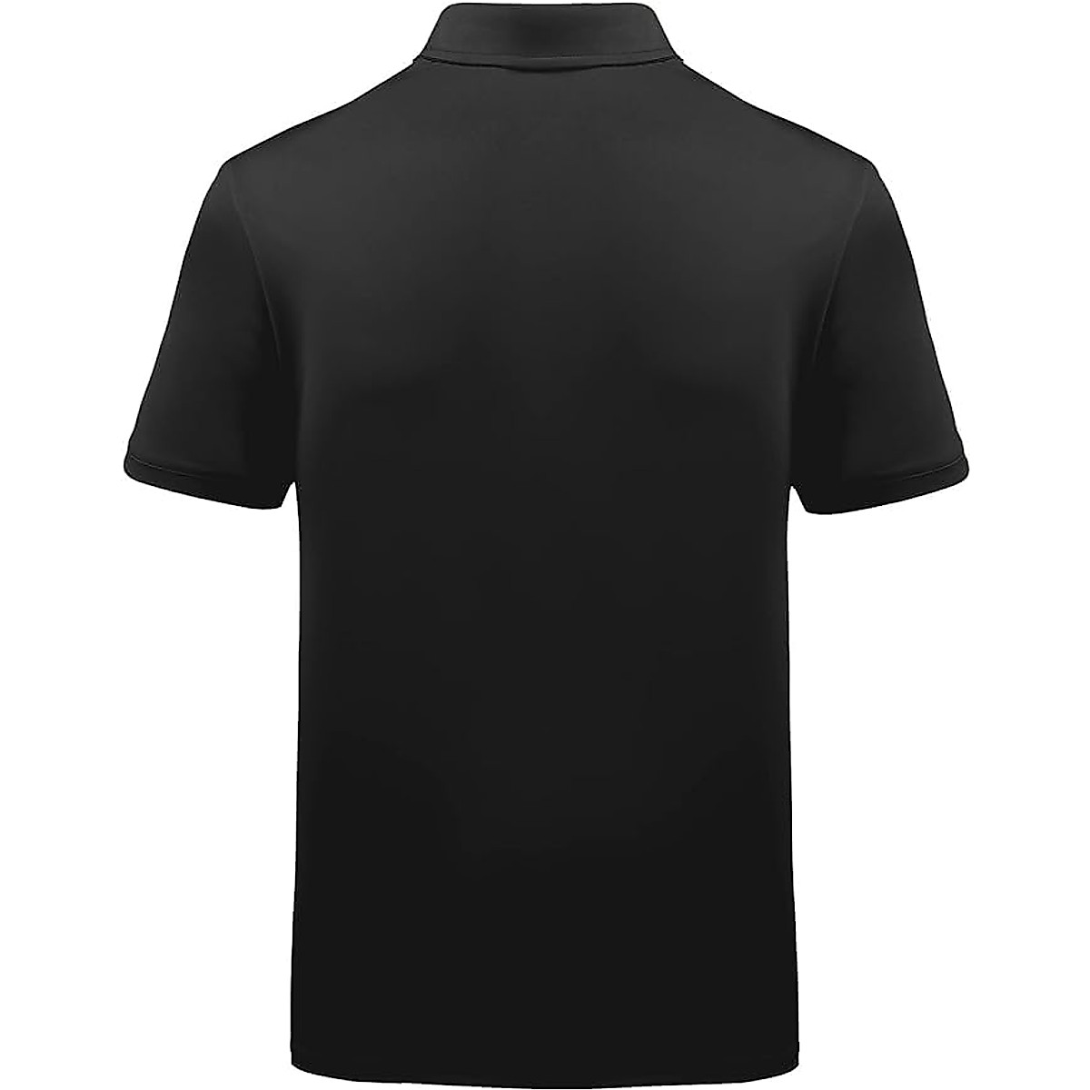 ZITY Golf Polo Shirts for Men Short Sleeve Athletic Tennis T-Shirt Black Blue XL