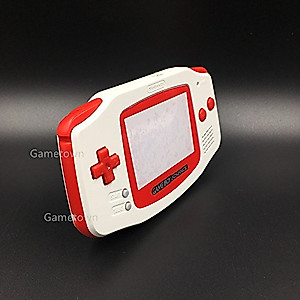 New Customized Version Full Housing Shell Case Cover Pack for Nintendo Gameboy Advance GBA Repair Part White&Red.
