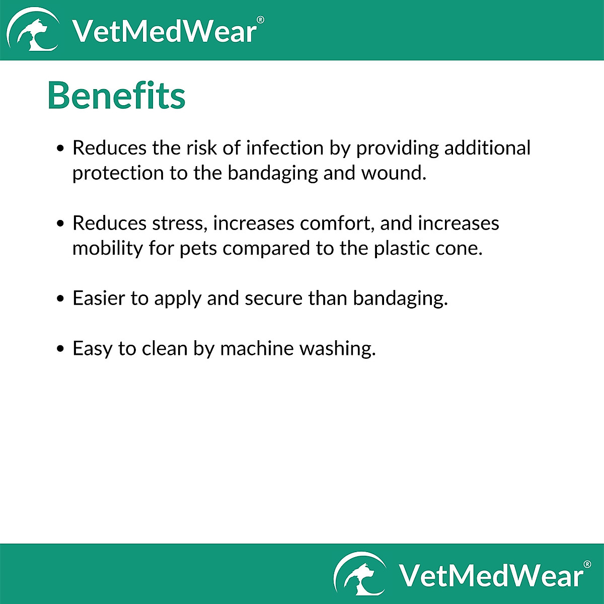 After Surgery Wear Hip and Thigh Wound Protective Sleeve for Dogs. Dog Recovery Sleeve. Recommended by Vets Worldwide (X-Large, Gray)