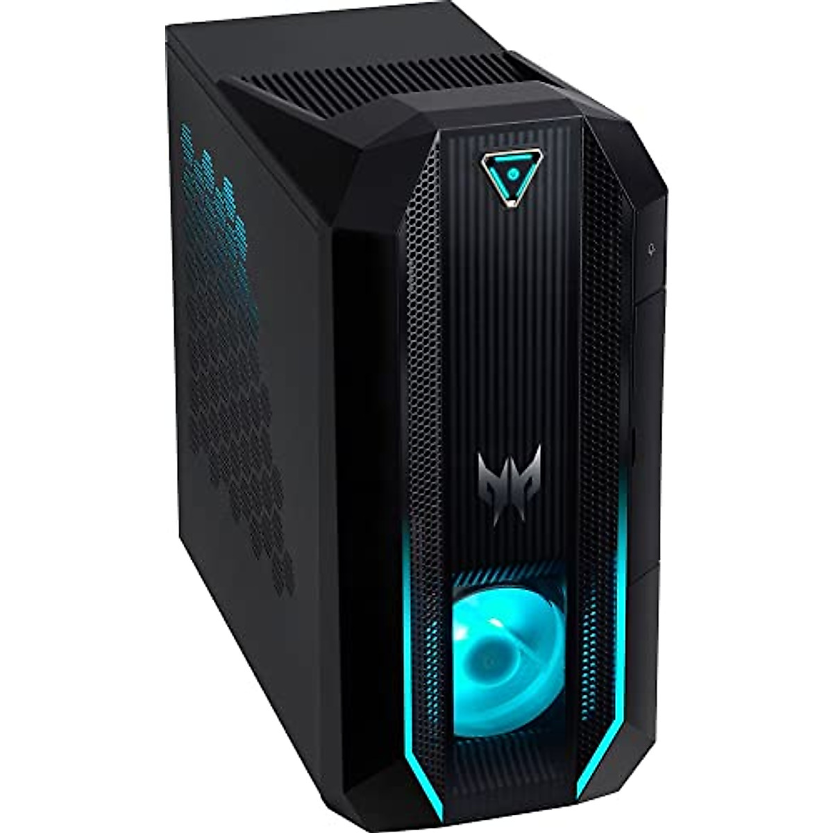 acer Predator PO3-630 Gaming Desktop PC (Intel i7-11700 8-Core 2.50GHz, 32GB RAM, 2x1TB PCIe SSD RAID 0 (2TB), GeForce RTX 3070 8GB, WiFi 6, BT 5.1, Backlit KB, RJ-45, Win11Home) w/Dockztorm Dock