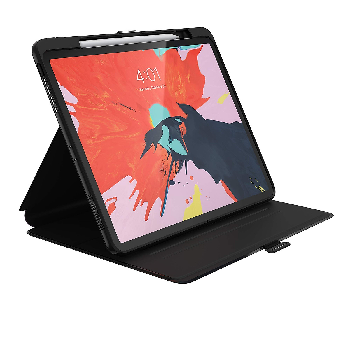 Speck Products Presidio PRO Folio 12.9-inch iPad Pro Case (2018), Black/Black