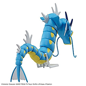 Pokemon Plastic Model Collection 52 Select Series Gyarados Color Coded Plastic Model