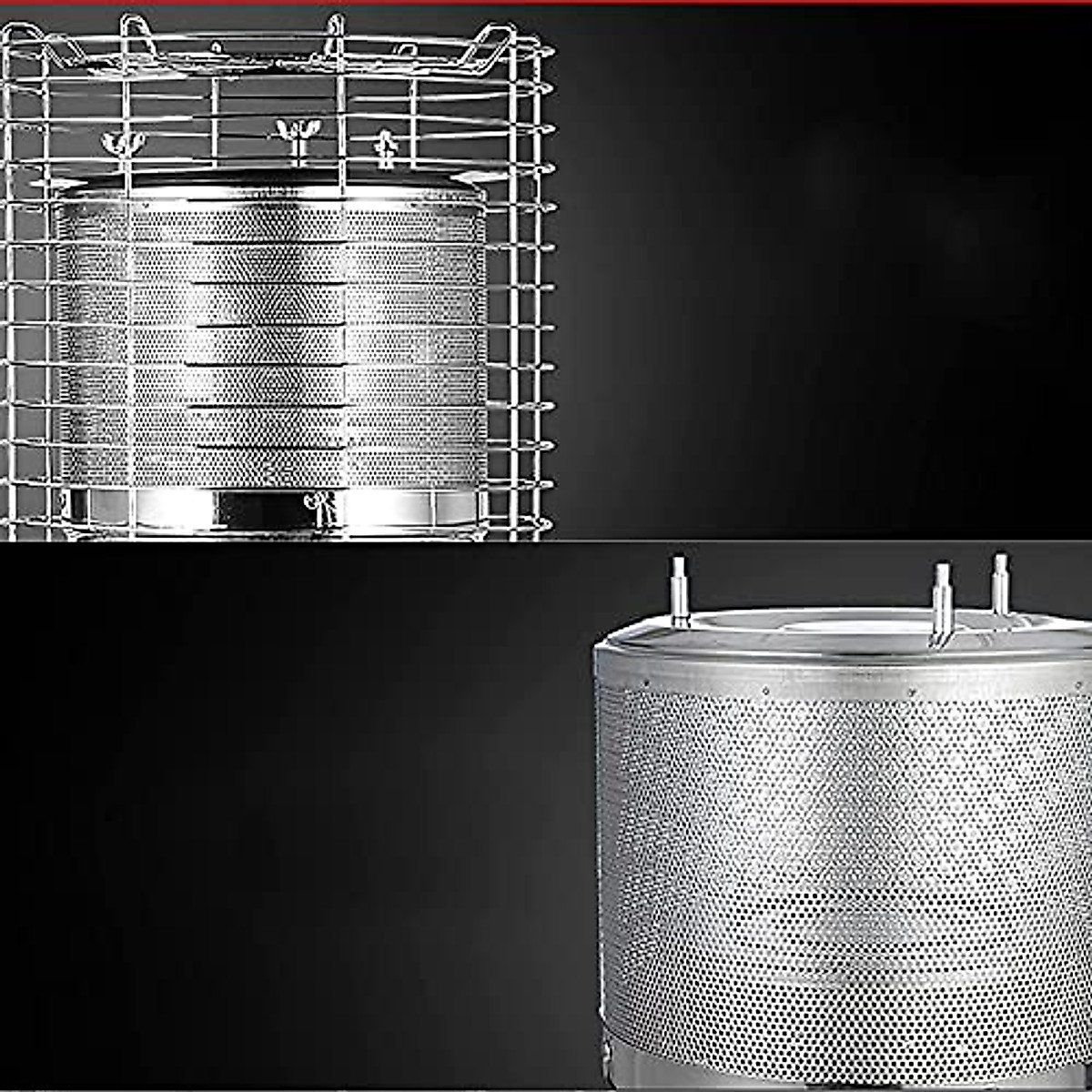 Haieshop Outdoor Patio Heater Outdoor Infrared Heater 48000 BTU Propane Patio Heater Outdoor Standing Heater with Auto Shut Off & Tip-Over Protection, for Garden Wedding Dinner Party 820