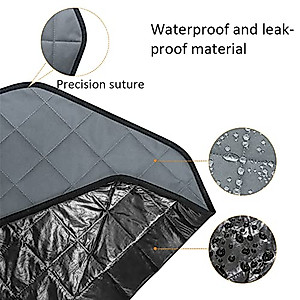 Octagon Washable Liner for Small Animal Playpen，Guinea Pig Bedding Cage Liners Washable Pee Pads for Dogs Pets (40.6 inch)