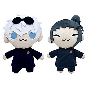 QAHEART 2PCS Anime Geto Suguru Soft Figure, 8.26'' Hug Pillow Cushions Sofa Home Decoration