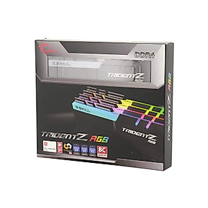 G.SKILL Trident Z RGB Series (Intel XMP) DDR4 RAM 128GB (4x32GB) 3200MT/s CL16-18-18-38 1.35V Desktop Computer Memory UDIMM (F4-3200C16Q-128GTZR)