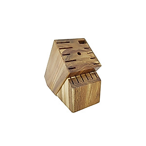 17-Piece Kitchen Cutlery Block Set Stainless Steel Chef Wood Professional 15276-NF