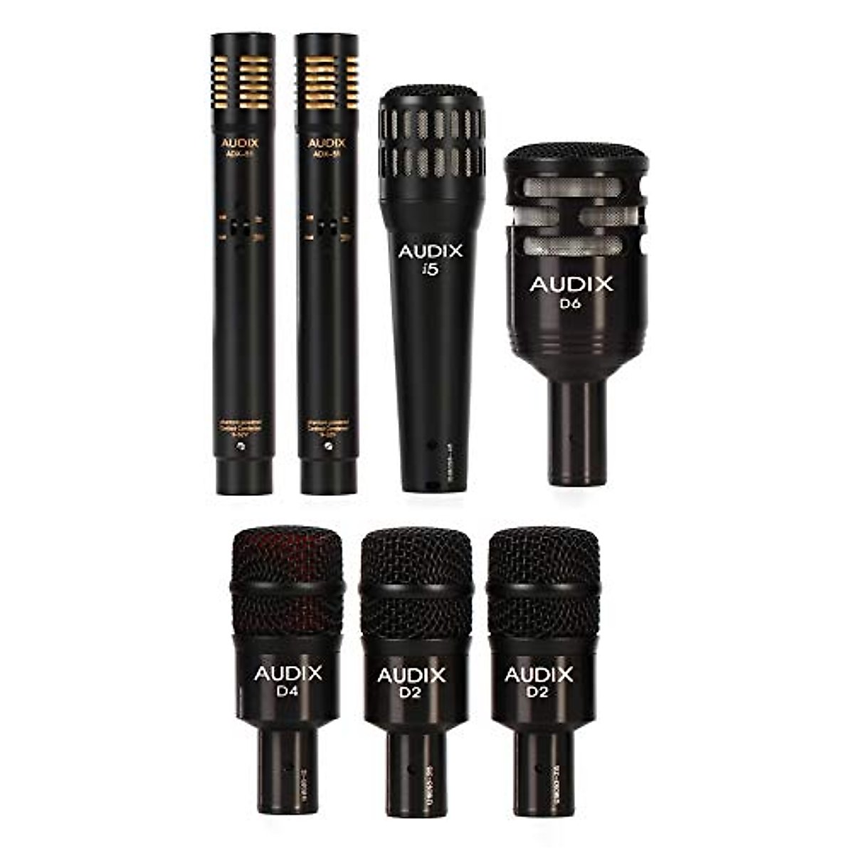 AUDIX DP7 Drum Mic Package for Live Sound or in The Studio