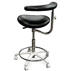 Dentists Unite 210 Ergonomic Dental Assistant Stool with Body Arm