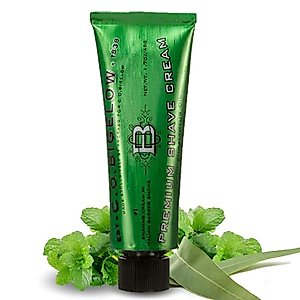 C.O. Bigelow Travel Shaving Cream for Men, Travel Sized Shave Cream,1.7 Oz. with Eucalyptus & Coconut Oil to Protect Against Razor Burn and Irritation, For All Skin Types, Pack of 1