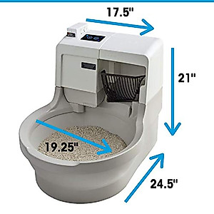 CatGenie A.I. Self-Cleaning, Fully-Flushing, Self-Scooping, Automatic Cat Box (Latest Model)