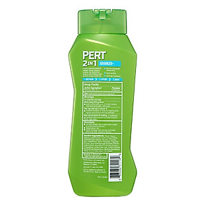 Pert Anti-Dandruff 2 in 1 Shampoo and Conditioner - Advanced Shampoo Conditioner with 2 Percent Salicylic Acid - Dandruff Shampoo with Zinc - 25.4 oz 4 Pack