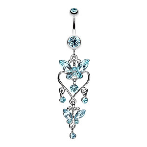 Butterfly Extravagance WildKlass Belly Button Ring