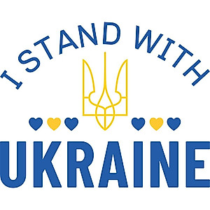 CafePress I Stand With Ukraine Ceramic Coffee Mug, Tea Cup 11 oz