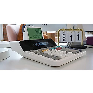 Sharp EL-1901 Paperless Printing Calculator with Check and Correct, 12-Digit LCD Primary Display, Functions the Same as a Printing Calculator/Adding Machine with Scrolling LCD Display Instead of Paper