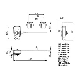 Bidet Attachment for Toilet, Non Electric Self Cleaning Water Sprayer Bidet Toilet Seat Attachment, Self Cleaning Sprayer for Feminine and Posterior Wash (1/2)