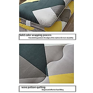 ZIKGER Bohemian Floor Mattress Japanese Futon Roll Up Thicken Sleeping Bed Portable Camping Mattress Lounger Couch Bed Pad