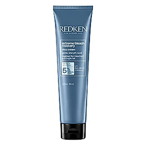 Redken Extreme Bleach Recovery Cica Cream Leave In Conditioner | For Bleached & Color Treated Hair | Reduces Hair Breakage | 5.1 Fl Oz
