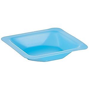 Heathrow Scientific HS120222 Weigh Boat, Anti-Static, Square, Small, Blue (Pack of 500)