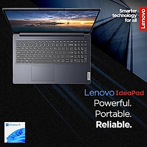 Lenovo IdeaPad 15.6 Inch FHD Laptop, Intel Pentium Silver N6000, Windows 11, 20GB RAM, 1TB SSD, 128GB eMMC, 1-Year Microsoft 365 Personal, Type-C, Abyss Blue, PCM