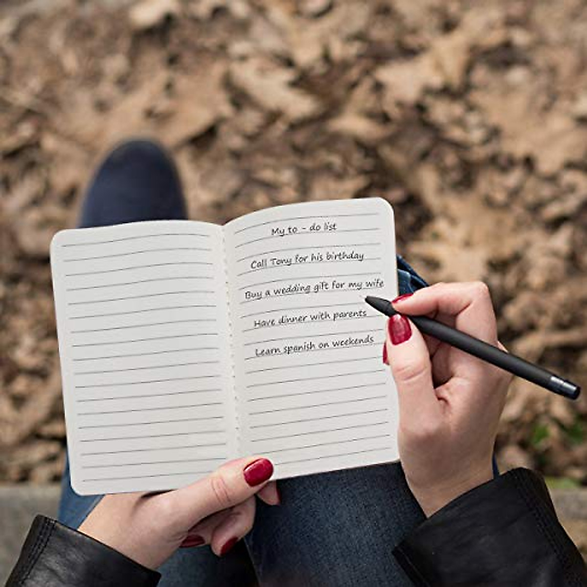 FANCY LAND 12 Pack Pocket Notebook Travel Journal Small Notebooks for Kids 80 Lined Pages A6