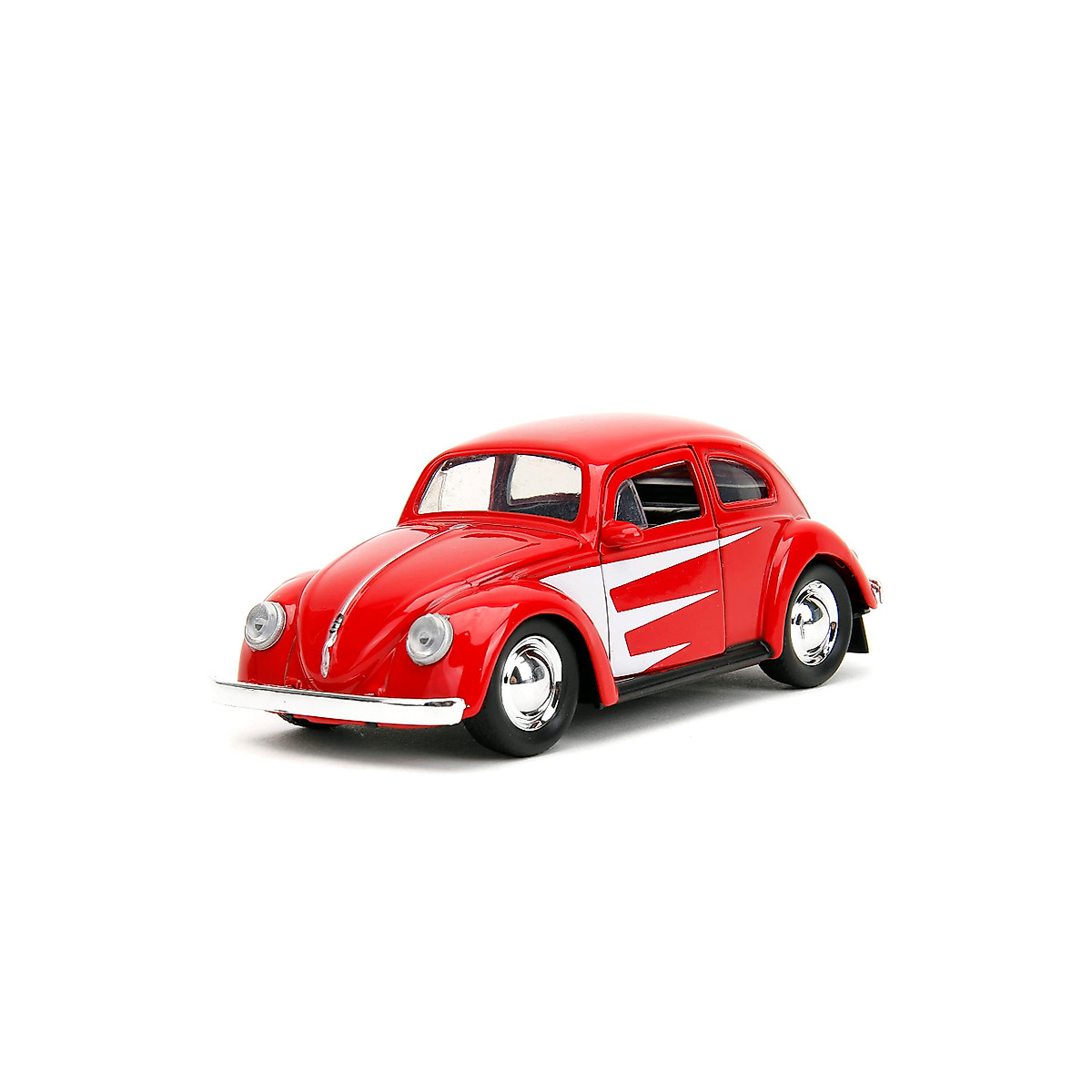 Punch Buggy 1:32 Scale 1959 Volkswagen Beetle Die-cast Car with Mini Gloves Accessory (Red), Toys for Kids and Adults