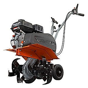 YARDMAX 22 in. 209cc Front Tine Forward and Reverse Rotating Gas Garden Tiller