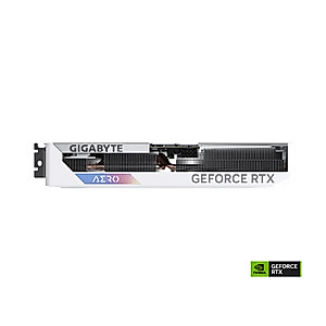 GIGABYTE GV-N406TAERO OC-8GD GeForce RTX 4060 Ti AERO OC 8G Graphics Card, 3X WINDFORCE Fans, 8GB 128-bit GDDR6, Video Card