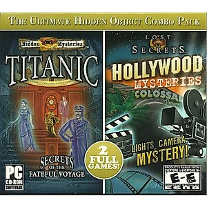 Hidden Mysteries: Titanic and Hollywood Mysteries 2-Pack