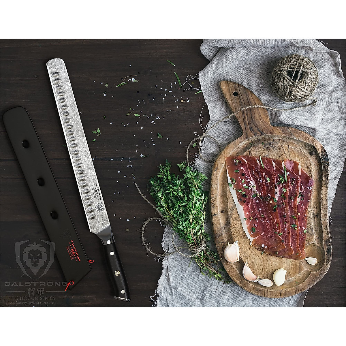 Dalstrong The Shogun Series Slicing Carving Knife 12" Bundled Meat Shredding Claws