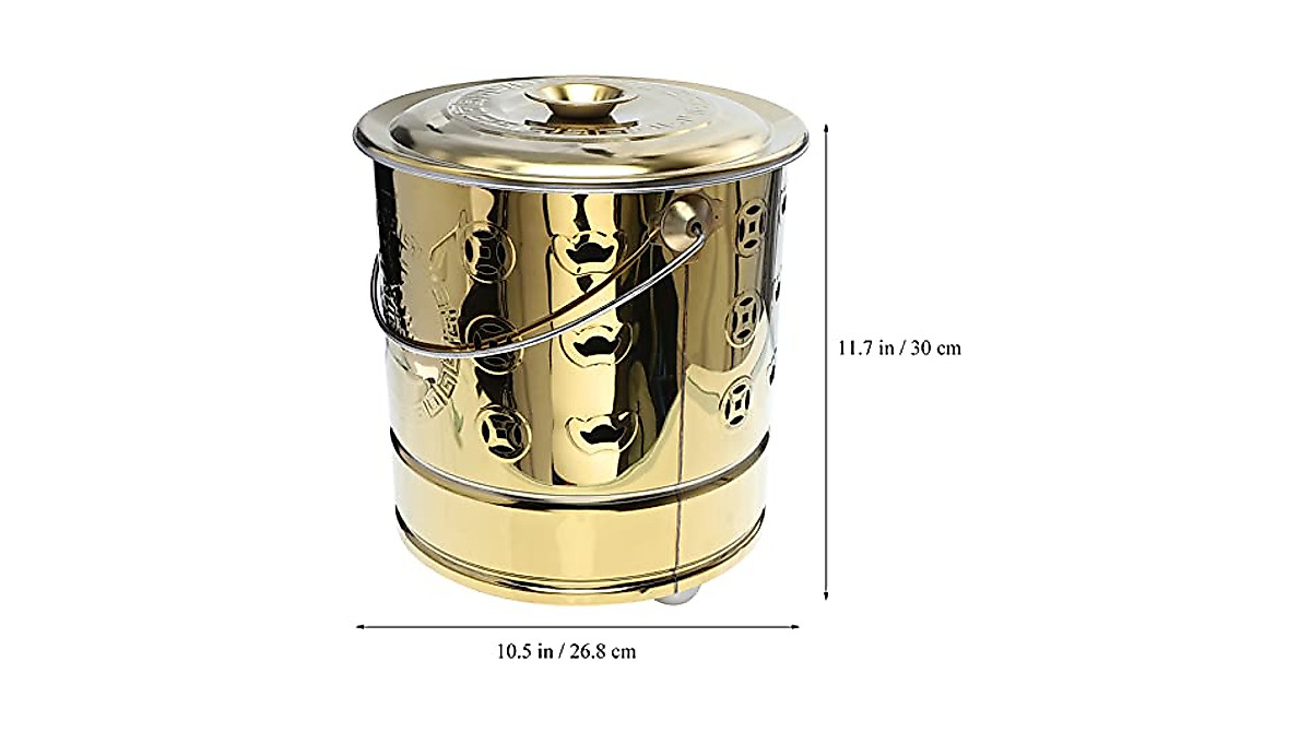 Stainless Steel Burn Barrel for Outdoor Fire & Ceremonies | DOITOOL