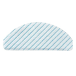 10 Pack Replacement Mop Cloth Pads for ECOVACS DEEBOT OZMO T10/T10 Plus Robot Vacuum Cleaner Accessories (5 Microfiber Washable Cloth + 5 Disposable Cloth)