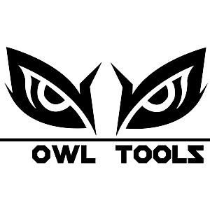 OWL TOOLS Brad Point Wood Drill Bit Set (12 Pack with Storage Case) Carpenters Quality - Drill Splinter-Free Perfectly Round Holes in All Types of Wood