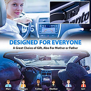 HD eRapta Backup Camera Rear View License Plate with 149° Perfect Angle, Night Vision, IP69K Lever Waterproof for Pickup Truck Car SUV